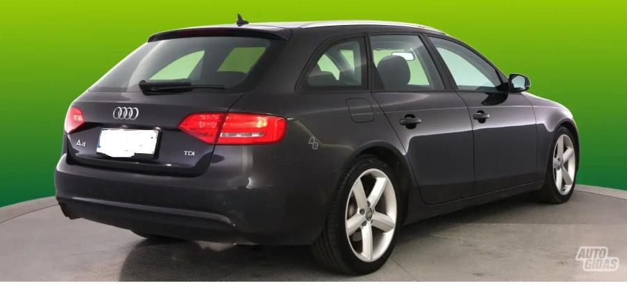 Black Audi A4 2013 in Kaunas, with an engine capacity of 2.00 L and mileage of 340 thousand km for 6250 €, photo 6 on AUTOMOTO.COM.LV