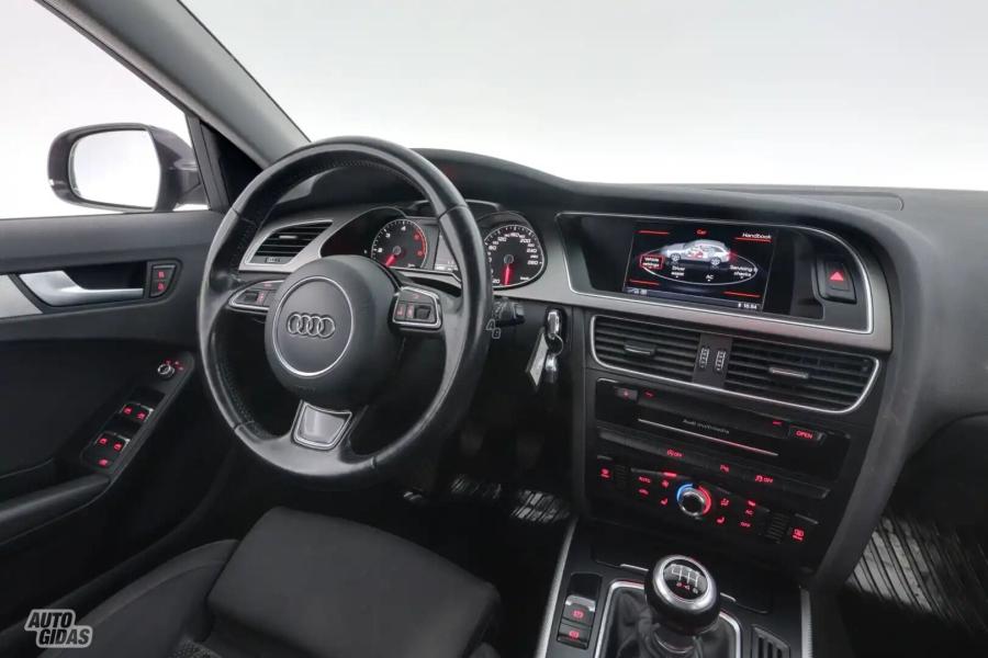 Black Audi A4 2013 in Kaunas, with an engine capacity of 2.00 L and mileage of 340 thousand km for 6250 €, photo 16 on AUTOMOTO.COM.LV