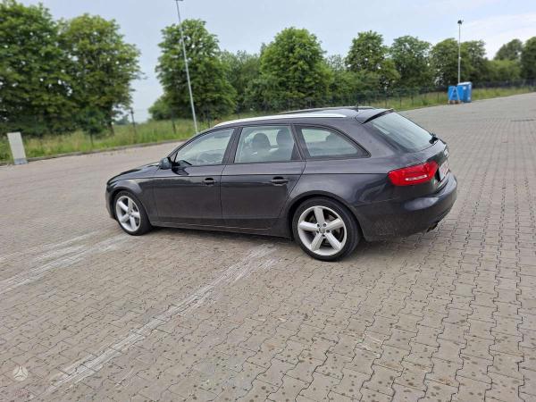 Black Audi A4 2013 in Kaunas, with an engine capacity of 1.97 L and mileage of 340 thousand km for 6350 €, photo 3 on AUTOMOTO.COM.LV