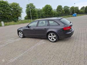 Black Audi A4 2013 in Kaunas, with an engine capacity of 1.97 L and mileage of 340 thousand km for 6350 €, photo 4 on AUTOMOTO.COM.LV
