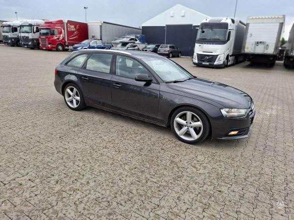 Black Audi A4 2013 in Kaunas, with an engine capacity of 1.97 L and mileage of 340 thousand km for 6350 €, photo 10 on AUTOMOTO.COM.LV