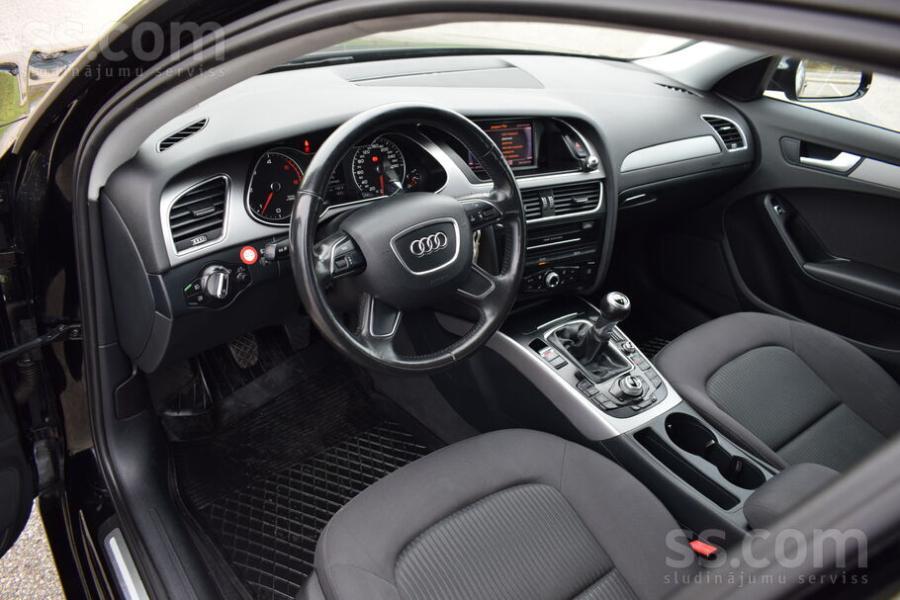 Melns Audi A4 2013 Daugavpils, ar dzinēja tilpumu 2.00 L un nobraukumu 244 tūkst. km par 7900 €, foto 20 vietnē AUTOMOTO.COM.LV