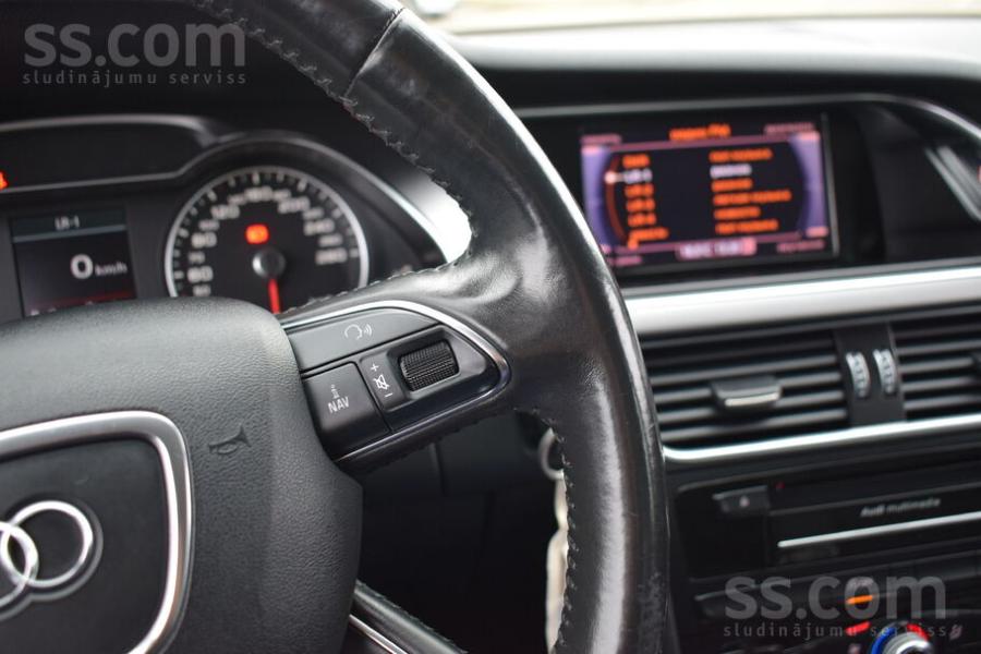 Melns Audi A4 2013 Daugavpils, ar dzinēja tilpumu 2.00 L un nobraukumu 244 tūkst. km par 7900 €, foto 27 vietnē AUTOMOTO.COM.LV