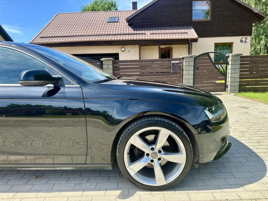 Black Audi A4 2013 in Siauliai, with an engine capacity of 2.00 L and mileage of 290 thousand km for 6350 €, photo 13 on AUTOMOTO.COM.LV