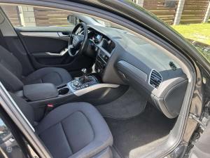 Black Audi A4 2013 in Siauliai, with an engine capacity of 2.00 L and mileage of 290 thousand km for 6350 €, photo 23 on AUTOMOTO.COM.LV