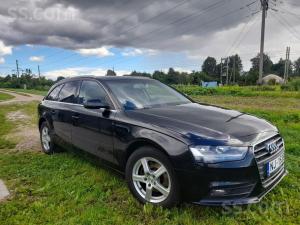 Black Audi A4 2013 in Riga, with an engine capacity of 2.00 L and mileage of 260 thousand km for 7900 €, photo  on AUTOMOTO.COM.LV