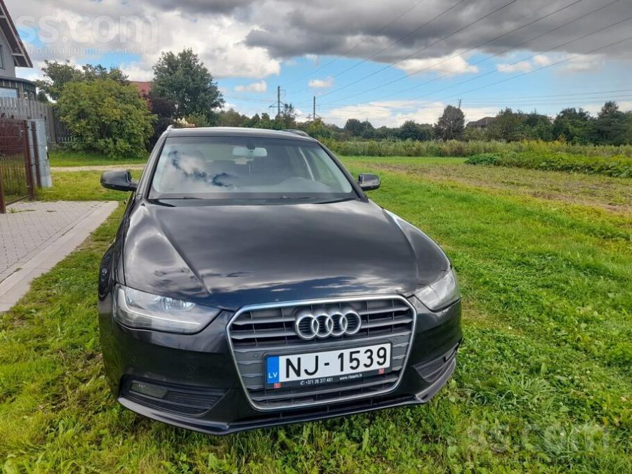 Melns Audi A4 2013 Rīga, ar dzinēja tilpumu 2.00 L un nobraukumu 260 tūkst. km par 7900 €, foto 4 vietnē AUTOMOTO.COM.LV
