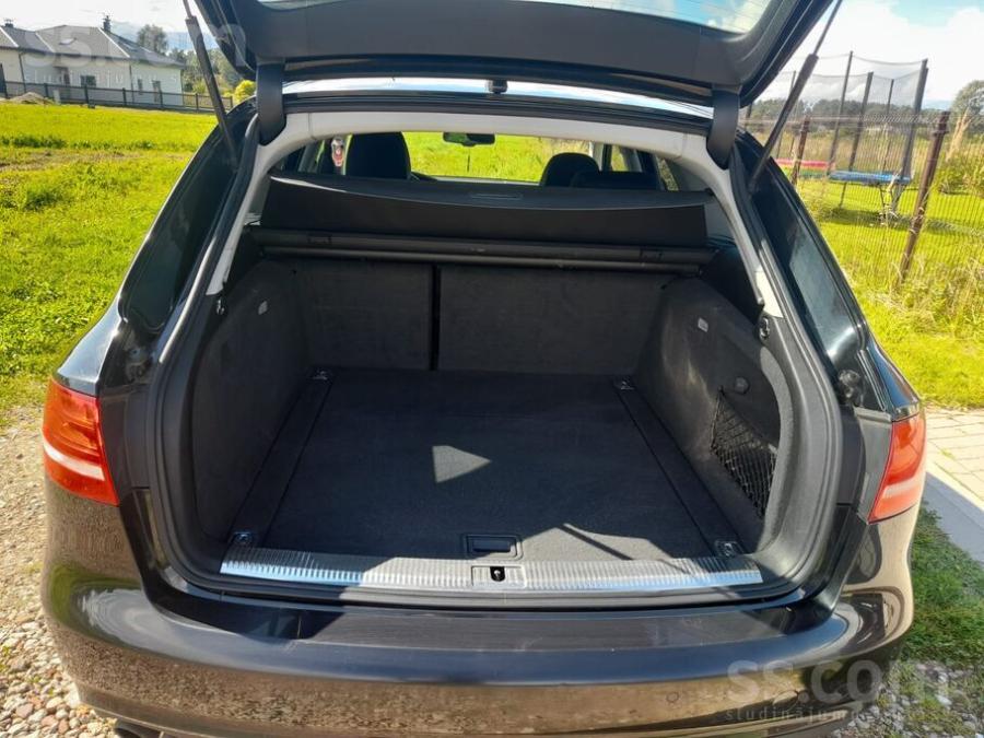 Melns Audi A4 2013 Rīga, ar dzinēja tilpumu 2.00 L un nobraukumu 260 tūkst. km par 7900 €, foto 14 vietnē AUTOMOTO.COM.LV