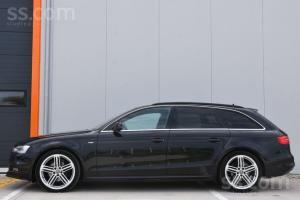 Black Audi A4 2013 in Riga, with an engine capacity of 2.00 L and mileage of 230 thousand km for 10950 €, photo 3 on AUTOMOTO.COM.LV