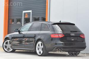 Black Audi A4 2013 in Riga, with an engine capacity of 2.00 L and mileage of 230 thousand km for 10950 €, photo 4 on AUTOMOTO.COM.LV