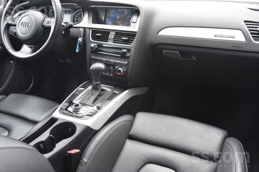 Black Audi A4 2013 in Riga, with an engine capacity of 2.00 L and mileage of 230 thousand km for 10950 €, photo 9 on AUTOMOTO.COM.LV