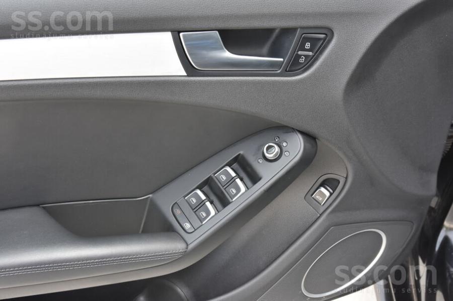 Black Audi A4 2013 in Riga, with an engine capacity of 2.00 L and mileage of 230 thousand km for 10950 €, photo 12 on AUTOMOTO.COM.LV