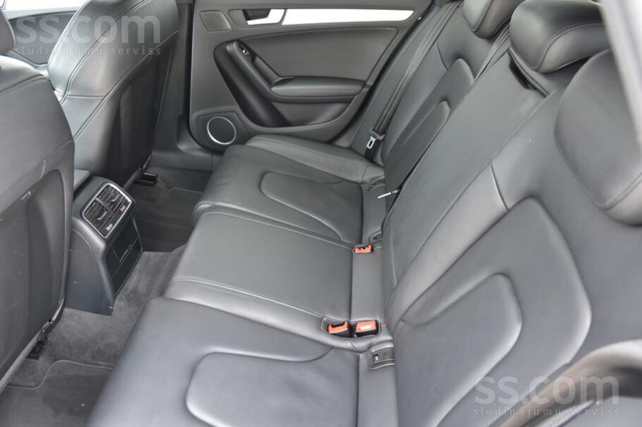 Black Audi A4 2013 in Riga, with an engine capacity of 2.00 L and mileage of 230 thousand km for 10950 €, photo 14 on AUTOMOTO.COM.LV
