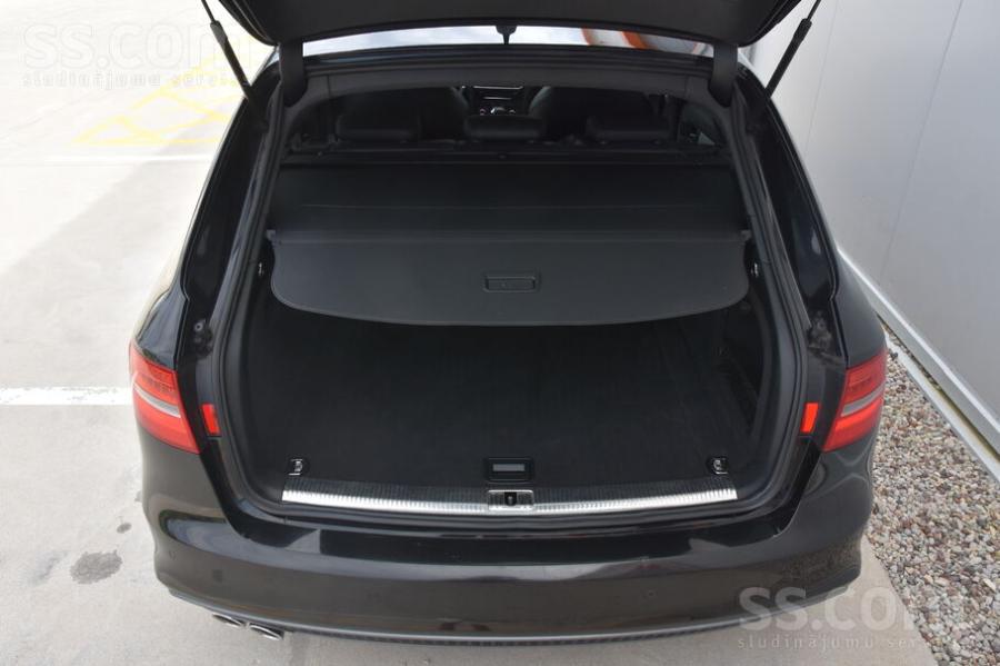 Black Audi A4 2013 in Riga, with an engine capacity of 2.00 L and mileage of 230 thousand km for 10950 €, photo 15 on AUTOMOTO.COM.LV