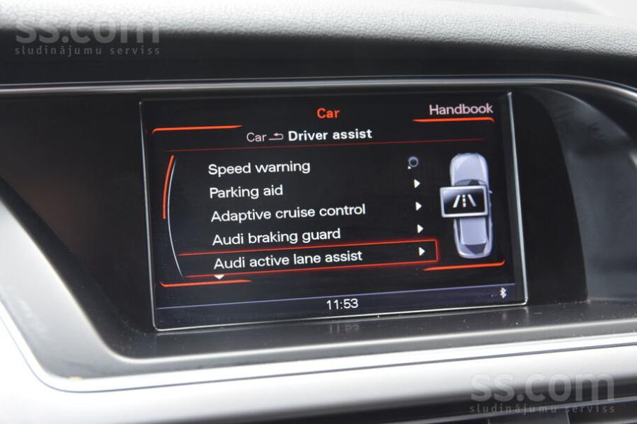 Black Audi A4 2013 in Riga, with an engine capacity of 2.00 L and mileage of 230 thousand km for 10950 €, photo 28 on AUTOMOTO.COM.LV