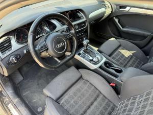 Black Audi A4 2013 in Alytus, with an engine capacity of 2.00 L and mileage of 286 thousand km for 5850 €, photo 8 on AUTOMOTO.COM.LV