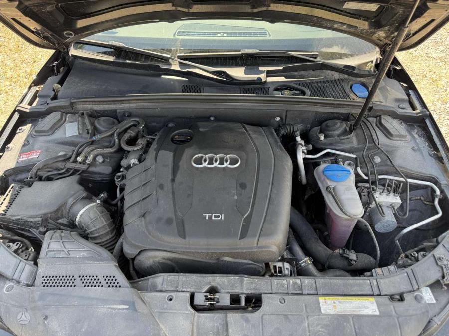 Black Audi A4 2013 in Alytus, with an engine capacity of 2.00 L and mileage of 286 thousand km for 5850 €, photo 23 on AUTOMOTO.COM.LV