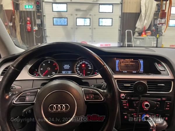 Black Audi A4 2013 in Tallinn, with an engine capacity of 2.00 L and mileage of 341 thousand km for 6900 €, photo 9 on AUTOMOTO.COM.LV
