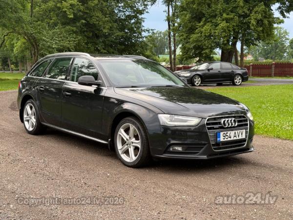Black Audi A4 2013 in Tallinn, with an engine capacity of 2.00 L and mileage of 167 thousand km for 7299 €, photo 1 on AUTOMOTO.COM.LV