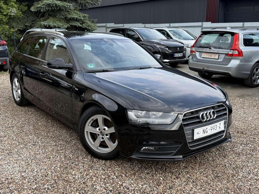 Melns Audi A4 2013 Kauņa, ar dzinēja tilpumu 1.97 L un nobraukumu 289 tūkst. km par 6900 €, foto 4 vietnē AUTOMOTO.COM.LV