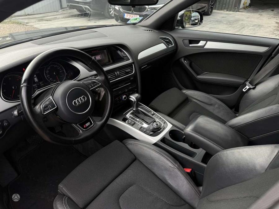 Melns Audi A4 2013 Kauņa, ar dzinēja tilpumu 1.97 L un nobraukumu 289 tūkst. km par 6900 €, foto 9 vietnē AUTOMOTO.COM.LV
