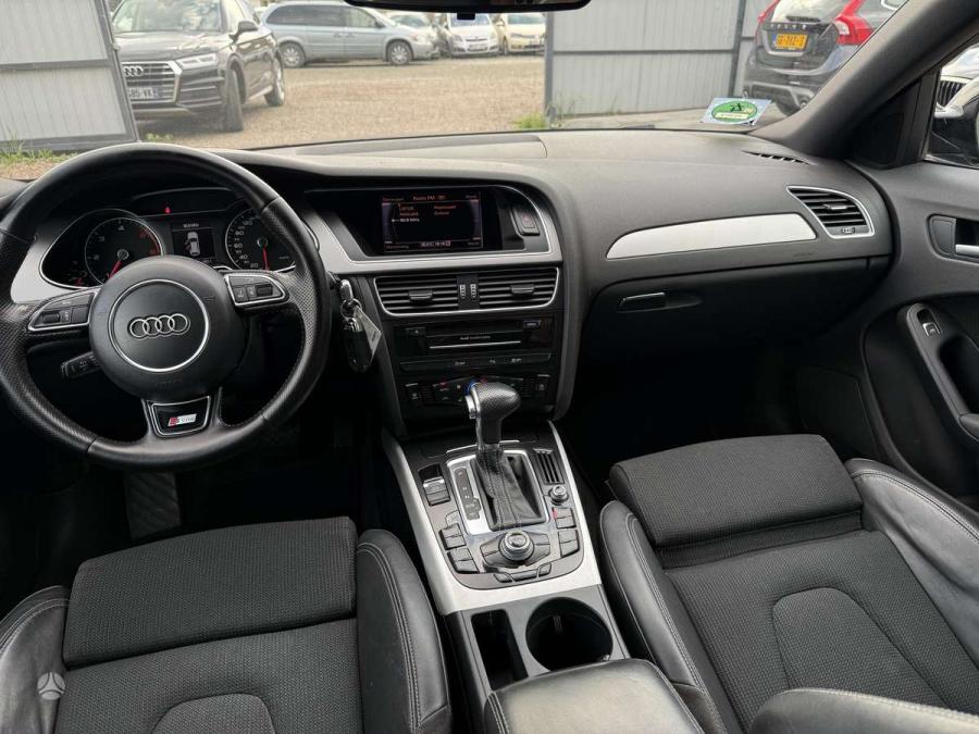 Melns Audi A4 2013 Kauņa, ar dzinēja tilpumu 1.97 L un nobraukumu 289 tūkst. km par 6900 €, foto 19 vietnē AUTOMOTO.COM.LV