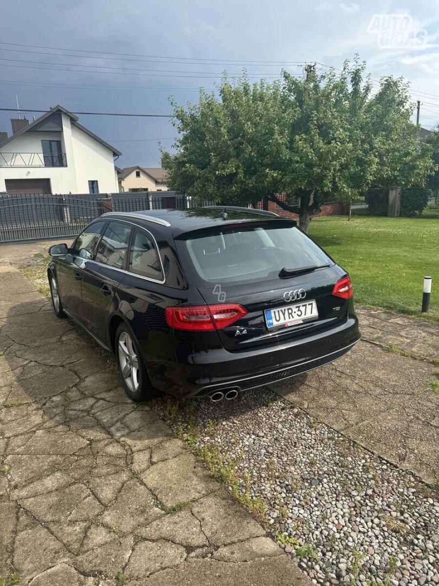 Black Audi A4 2013 in Kaunas, with an engine capacity of 2.00 L and mileage of 173 thousand km for 7850 €, photo 5 on AUTOMOTO.COM.LV