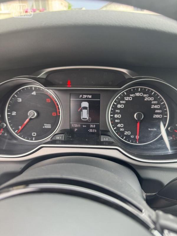 Melns Audi A4 2013 Kauņa, ar dzinēja tilpumu 2.00 L un nobraukumu 173 tūkst. km par 7850 €, foto 7 vietnē AUTOMOTO.COM.LV