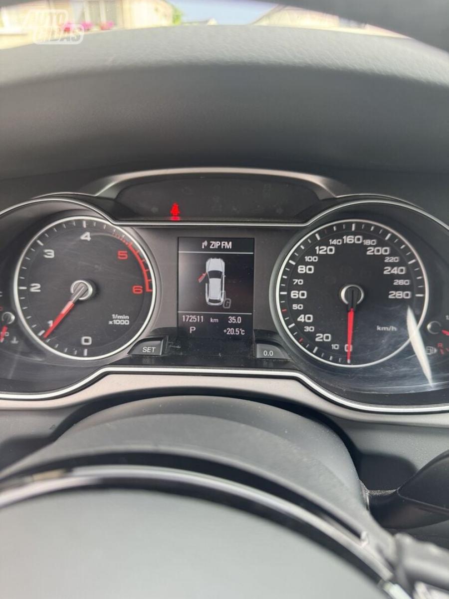 Black Audi A4 2013 in Kaunas, with an engine capacity of 2.00 L and mileage of 173 thousand km for 7850 €, photo 8 on AUTOMOTO.COM.LV