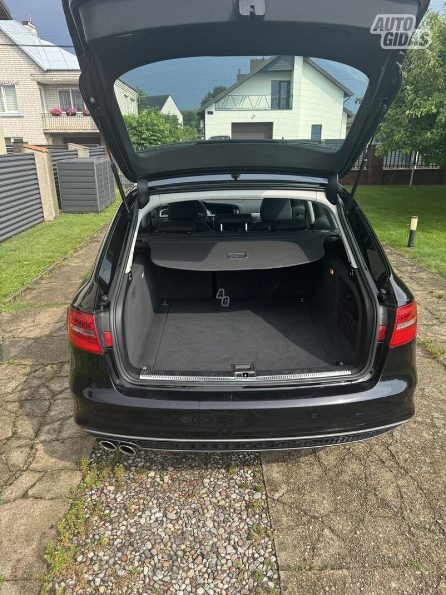 Black Audi A4 2013 in Kaunas, with an engine capacity of 2.00 L and mileage of 173 thousand km for 7850 €, photo 11 on AUTOMOTO.COM.LV