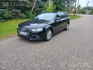 Black Audi A4 2013 in Ludza, with an engine capacity of 2.00 L and mileage of 288 thousand km for 7490 €, photo  on AUTOMOTO.COM.LV