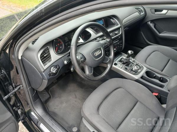 Melns Audi A4 2013 Ludza, ar dzinēja tilpumu 2.00 L un nobraukumu 288 tūkst. km par 7490 €, foto 9 vietnē AUTOMOTO.COM.LV