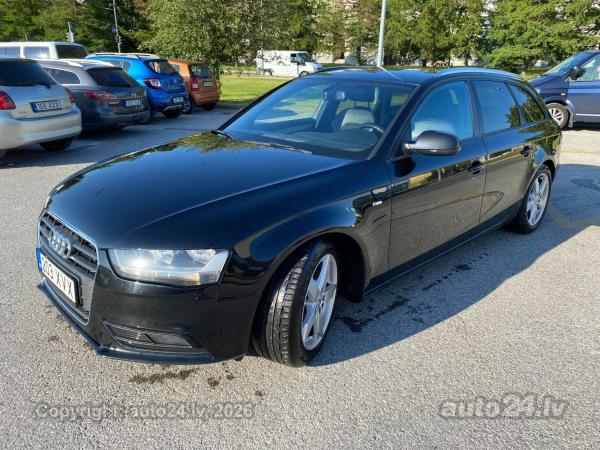 Black Audi A4 2013 in Tartu, with an engine capacity of 2.00 L and mileage of 320 thousand km for 7500 €, photo 1 on AUTOMOTO.COM.LV
