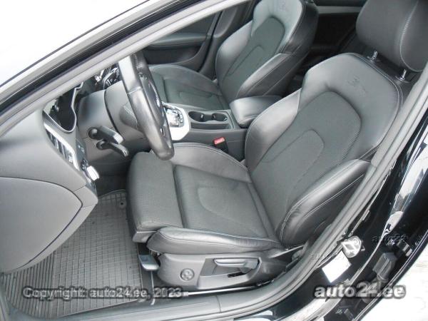 Black Audi A4 2013 in Tartu, with an engine capacity of 2.00 L and mileage of 320 thousand km for 7500 €, photo 7 on AUTOMOTO.COM.LV