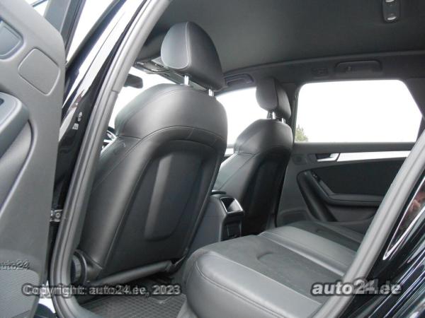 Black Audi A4 2013 in Tartu, with an engine capacity of 2.00 L and mileage of 320 thousand km for 7500 €, photo 8 on AUTOMOTO.COM.LV