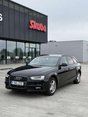 Black Audi A4 2013 in Utena, with an engine capacity of 1.97 L and mileage of 337 thousand km for 6600 €, photo  on AUTOMOTO.COM.LV