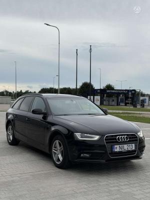 Black Audi A4 2013 in Utena, with an engine capacity of 1.97 L and mileage of 337 thousand km for 6600 €, photo 4 on AUTOMOTO.COM.LV