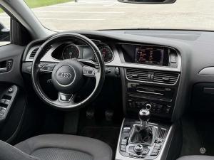 Black Audi A4 2013 in Utena, with an engine capacity of 1.97 L and mileage of 337 thousand km for 6600 €, photo 8 on AUTOMOTO.COM.LV