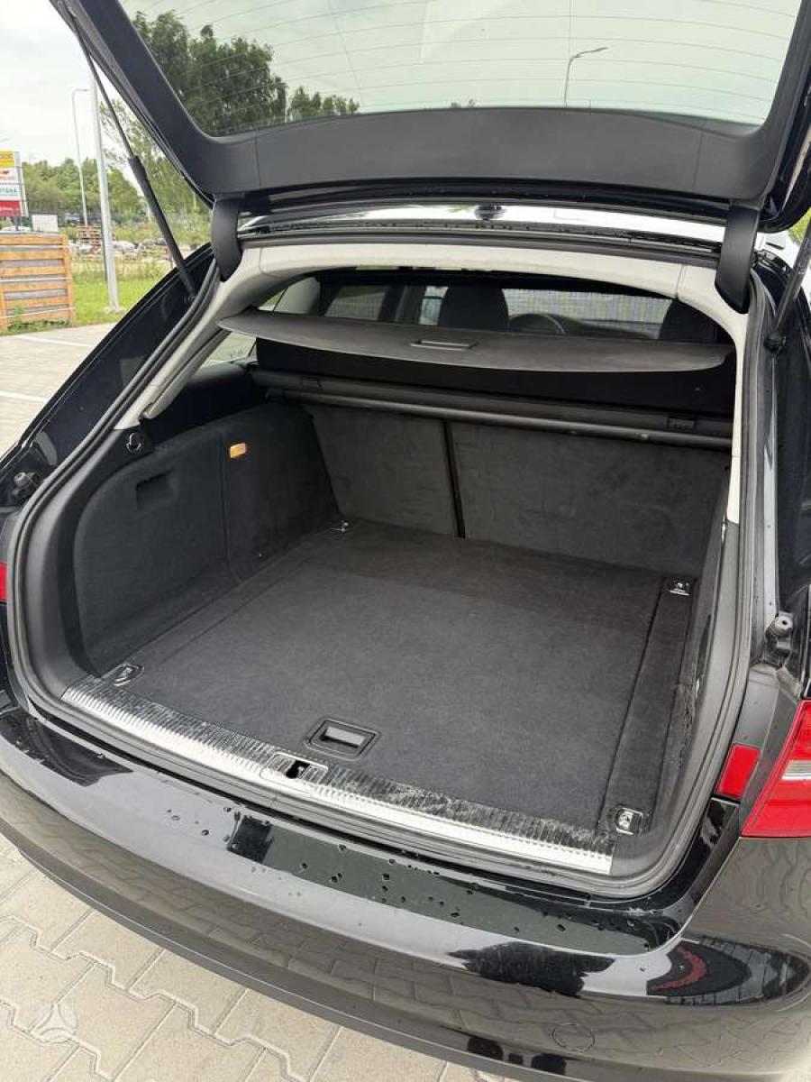Black Audi A4 2013 in Utena, with an engine capacity of 1.97 L and mileage of 337 thousand km for 6600 €, photo 10 on AUTOMOTO.COM.LV