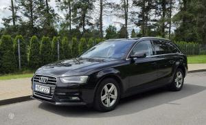 Melns Audi A4 2013 Viļņa, ar dzinēja tilpumu 2.97 L un nobraukumu 350 tūkst. km par 4750 €, foto 4 vietnē AUTOMOTO.COM.LV