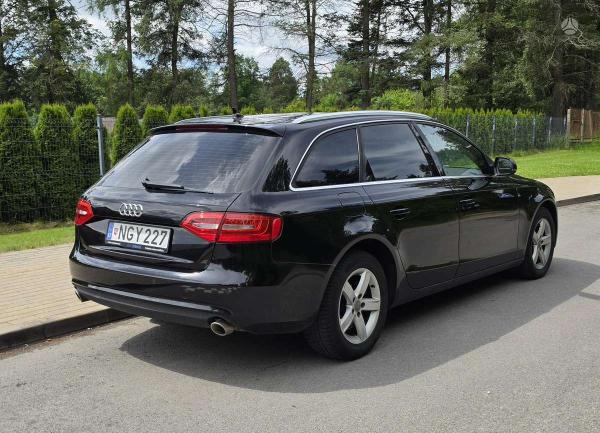 Black Audi A4 2013 in Vilnius, with an engine capacity of 2.97 L and mileage of 350 thousand km for 4750 €, photo 7 on AUTOMOTO.COM.LV