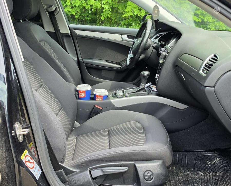Melns Audi A4 2013 Viļņa, ar dzinēja tilpumu 2.97 L un nobraukumu 350 tūkst. km par 4750 €, foto 11 vietnē AUTOMOTO.COM.LV