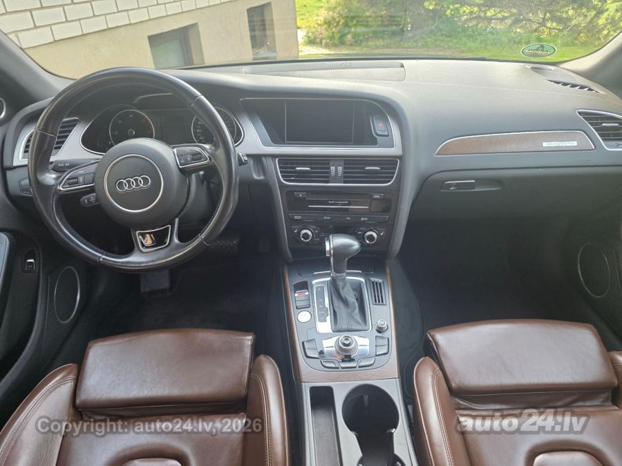 Black Audi A4 2013 in Viljandi, with an engine capacity of 3.00 L and mileage of 234 thousand km for 10999 €, photo 10 on AUTOMOTO.COM.LV