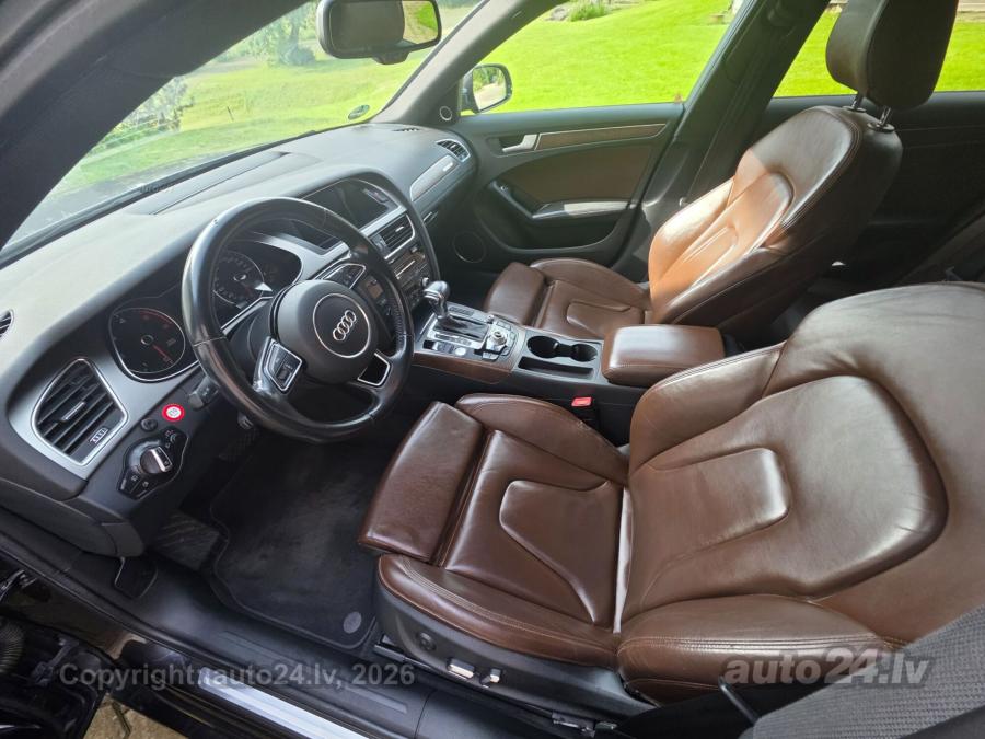 Black Audi A4 2013 in Viljandi, with an engine capacity of 3.00 L and mileage of 234 thousand km for 10999 €, photo 14 on AUTOMOTO.COM.LV
