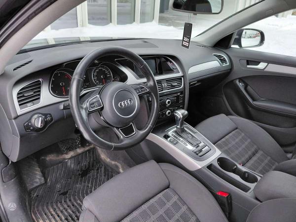 Black Audi A4 2013 in Vilnius, with an engine capacity of 1.97 L and mileage of 340 thousand km for 4250 €, photo 7 on AUTOMOTO.COM.LV