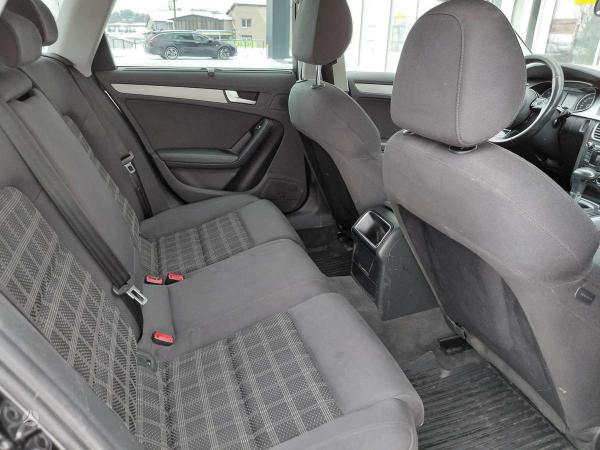 Black Audi A4 2013 in Vilnius, with an engine capacity of 1.97 L and mileage of 340 thousand km for 4250 €, photo 10 on AUTOMOTO.COM.LV