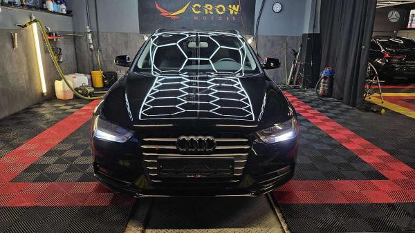 Black Audi A4 2013 in Vilnius, with an engine capacity of 1.97 L and mileage of 300 thousand km for 6500 €, photo 2 on AUTOMOTO.COM.LV