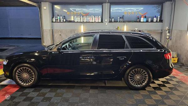 Black Audi A4 2013 in Vilnius, with an engine capacity of 1.97 L and mileage of 300 thousand km for 6500 €, photo 8 on AUTOMOTO.COM.LV