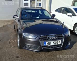 Black Audi A4 2013 in Daugavpils, with an engine capacity of 2.00 L and mileage of 240 thousand km for 9000 €, photo  on AUTOMOTO.COM.LV