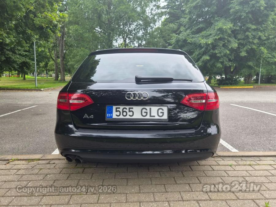 Melns Audi A4 2013 Tartu, ar dzinēja tilpumu 2.00 L un nobraukumu 292 tūkst. km par 7900 €, foto 7 vietnē AUTOMOTO.COM.LV